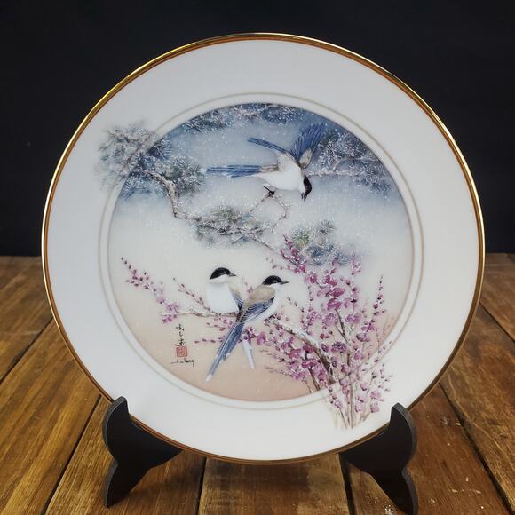 J. Cheng | Accents | 988 John Cheng Magpies Birds Of Good Omen ...